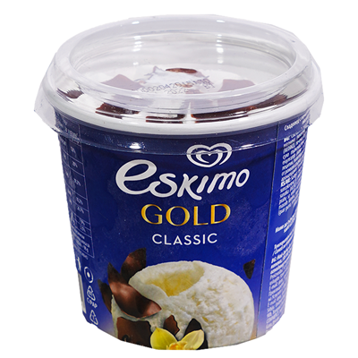ESKIMO GOLD VANILLA WITH MILKY COATING 220ML | Contest Distrubution