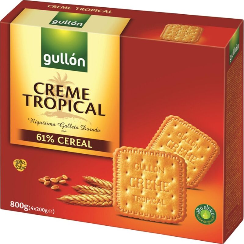 Gullon Creme Tropical Caja 800g | Contest Distrubution