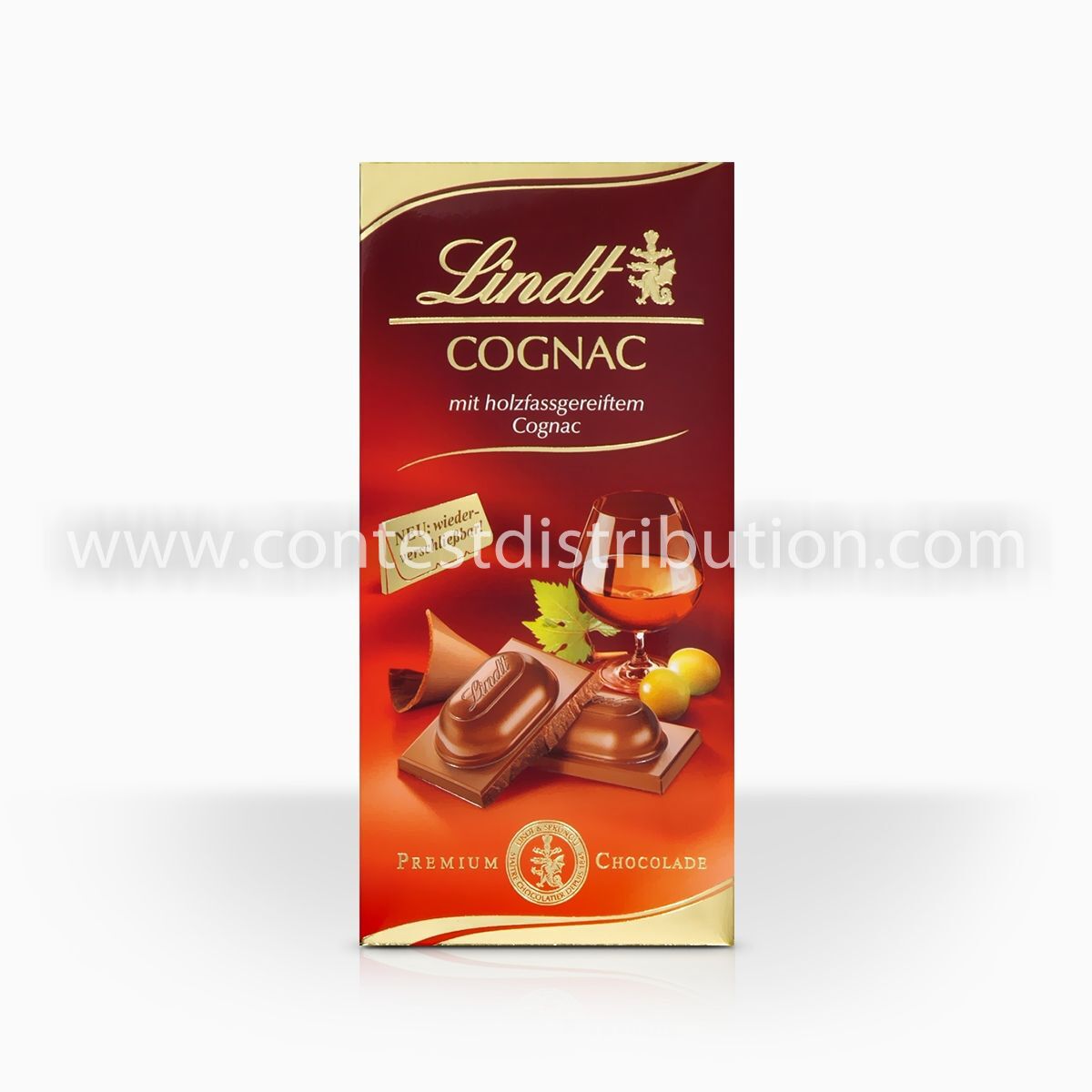 Lindt Alcohol Tablets Cognac 100 g | Contest Distrubution