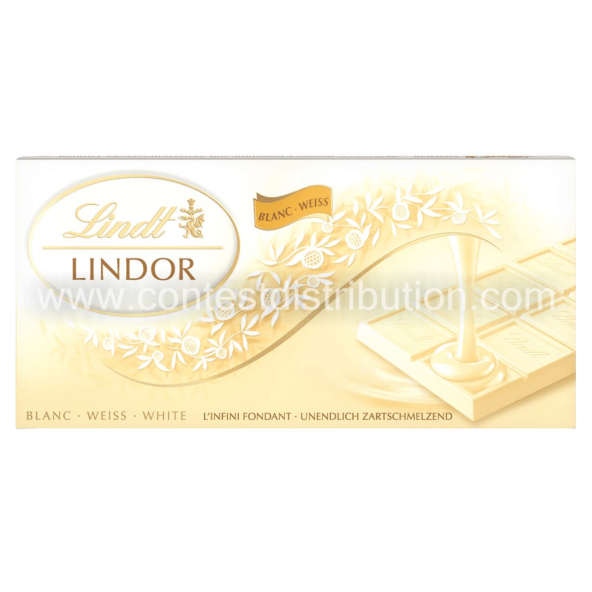 Lindt Lindor White 100 g | Contest Distrubution