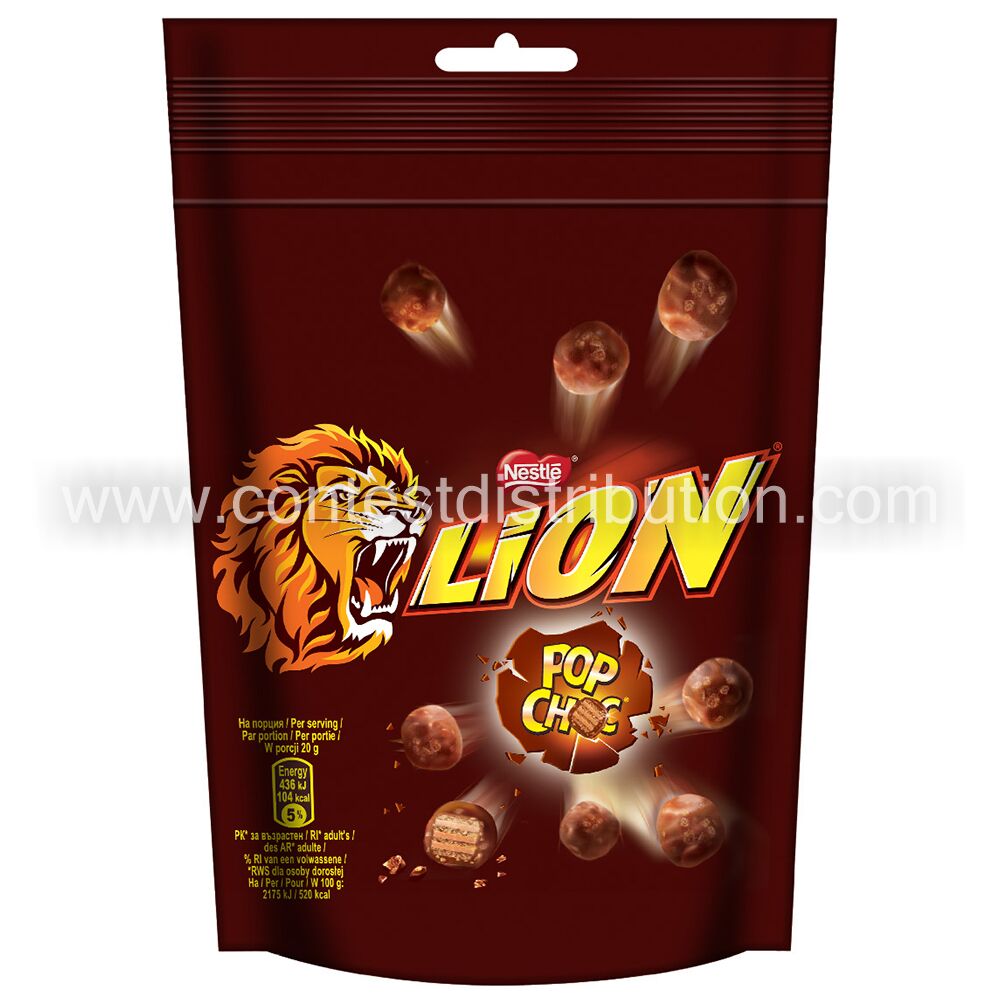 Nestle Lion Pop Choc 140 g | Contest Distrubution