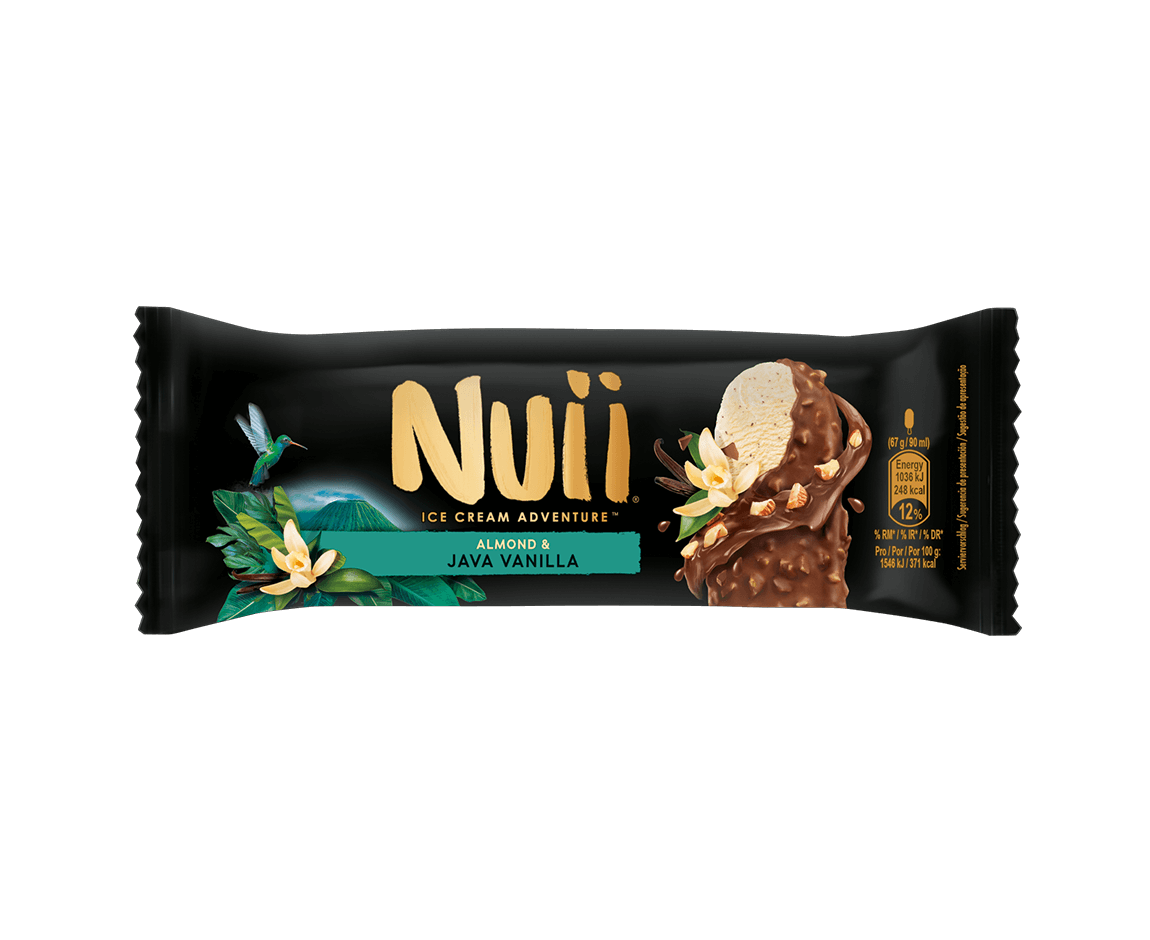 NUII Ice Cream Almond Java Vanilla 90ml | Contest Distrubution