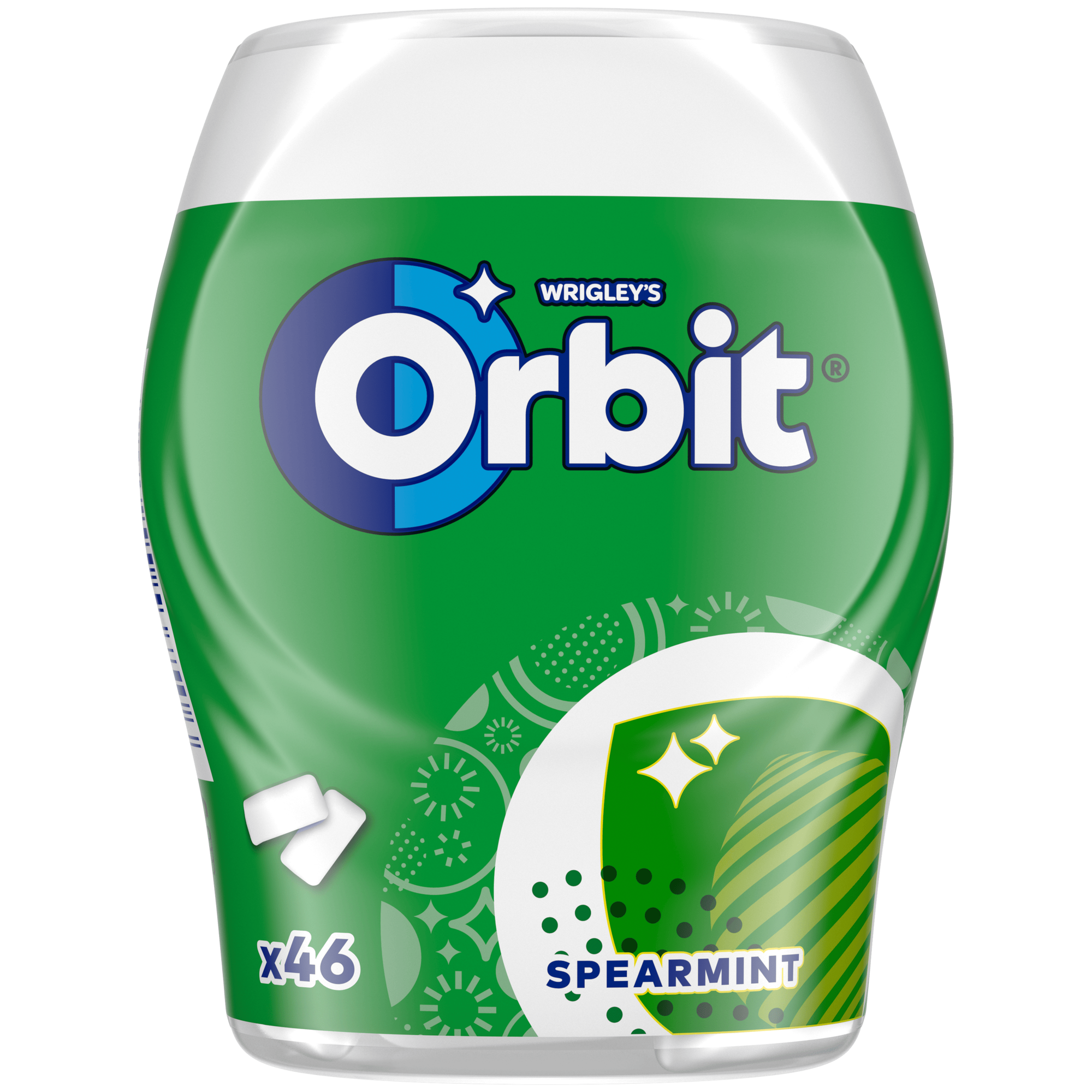 Orbit Spearmint bottle 46 pellets | Contest Distrubution